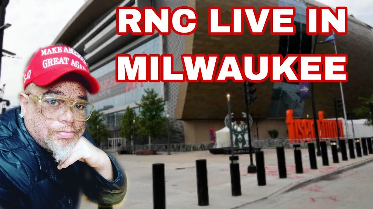 🔴OUTSIDE THE RNC CONVENTION IN MILWAUKEE ( Day 1) - YouTube