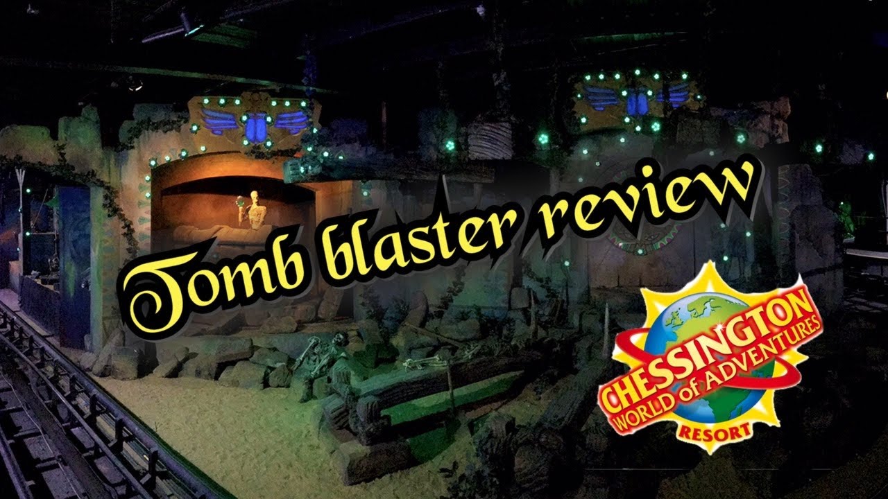 Tomb blaster review- Theme park Bot - YouTube