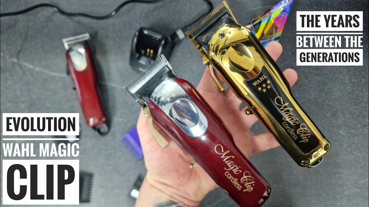 The evolution of Wahl - Magic Clip from the FIRST to the LAST Magic ...