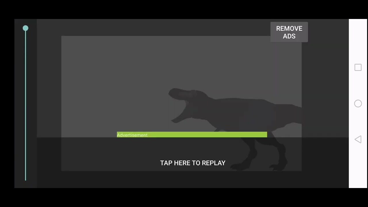 Dino roar animation test - YouTube