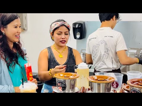 Khat Srey Vong Fast Food Lowell Cambodia Town Best New Place | Coconut Ice Coffee & Loc Lac ...