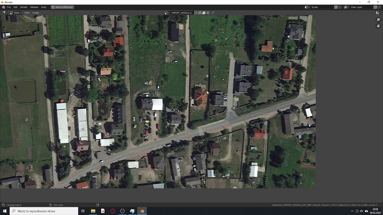 Blender Gis High Resolution Satellite images - tutorial - YouTube