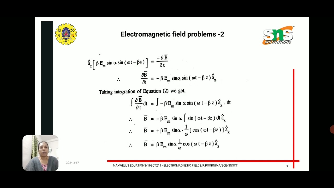 Applications of Maxwell's Equations - YouTube