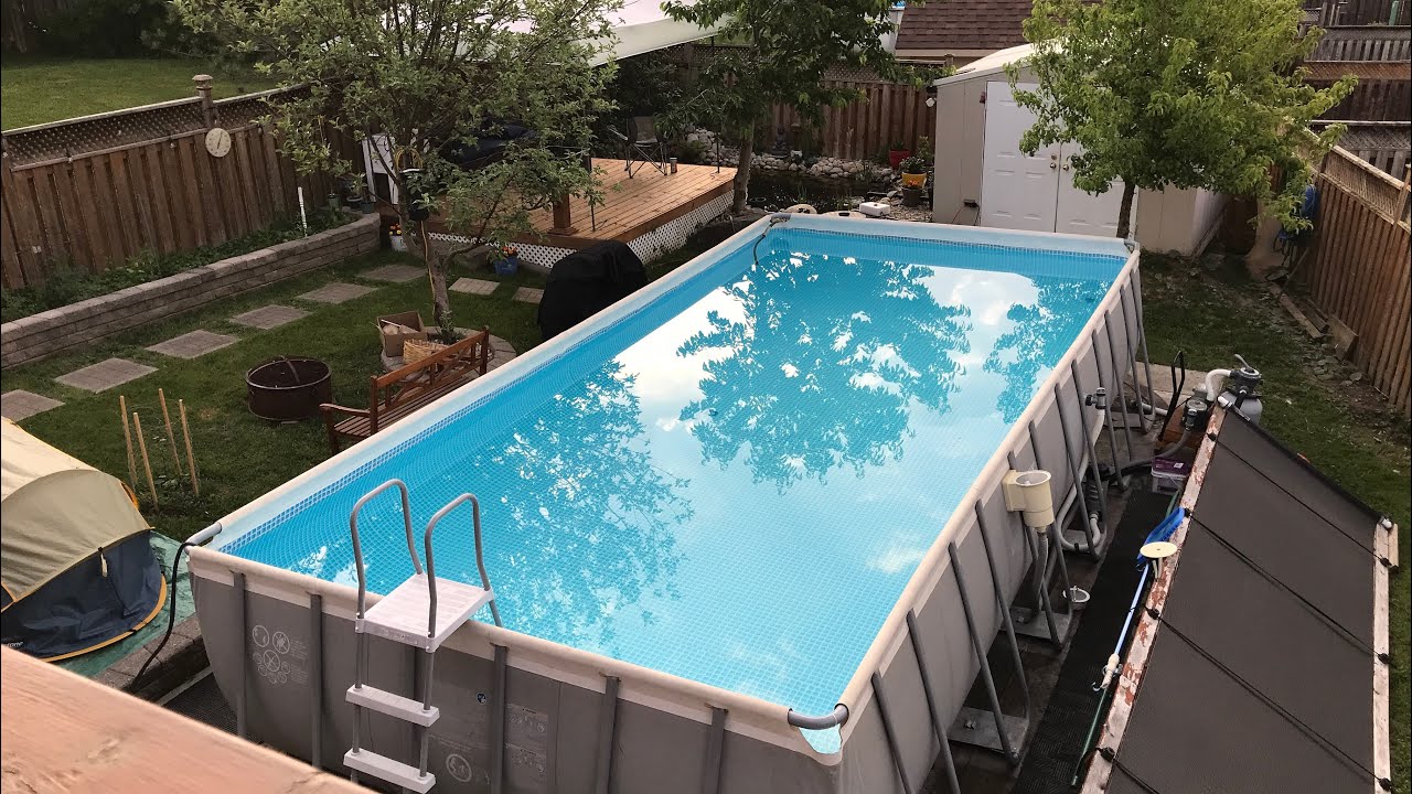 INTEX 12 X 24 X 52 Above Ground Pool 6 Years Old And Counting