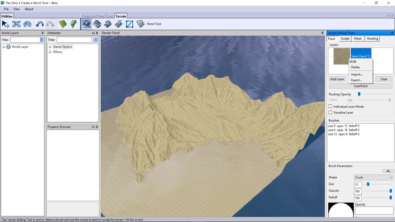 TS3 Tutorial: Easy World Texturing - YouTube