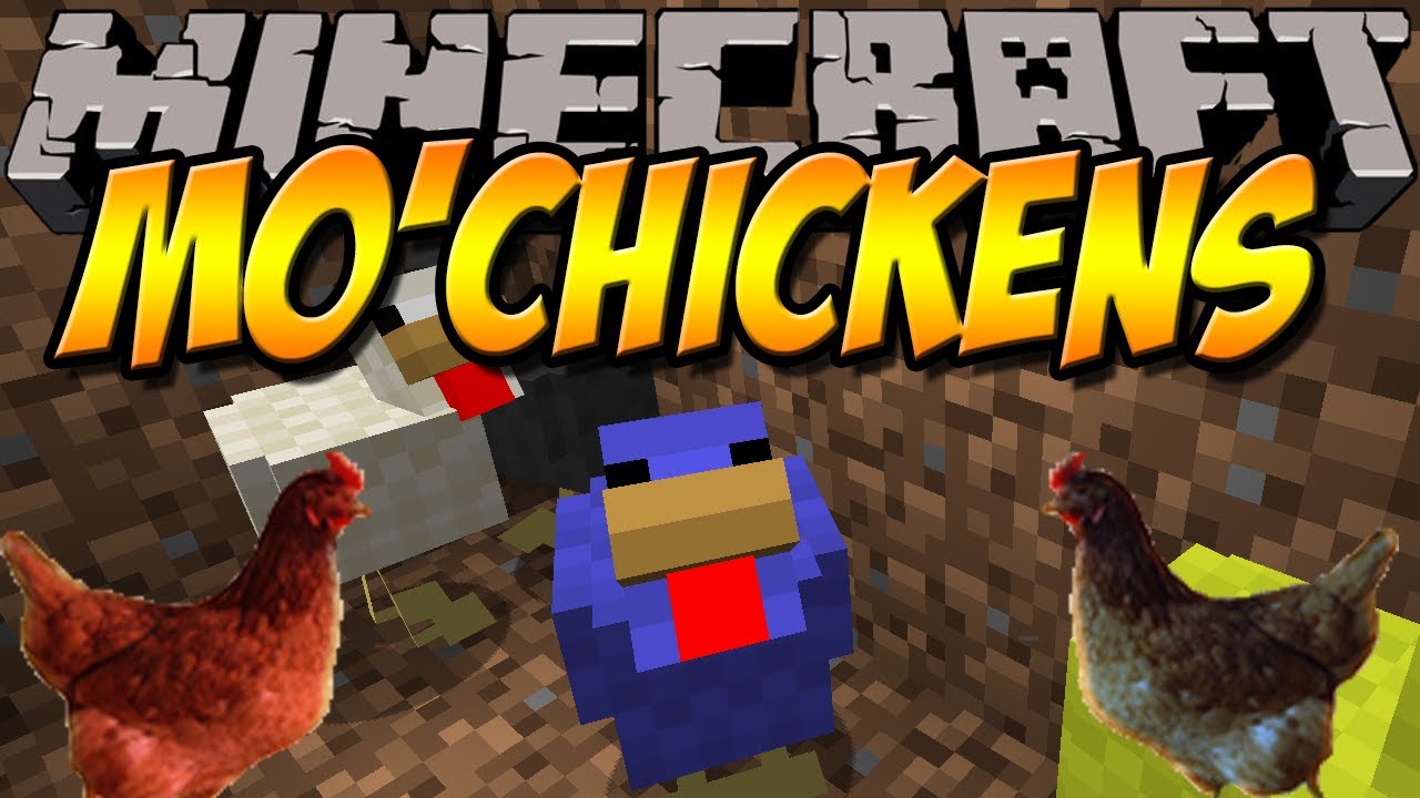 VIELE NEUE HÜHNER | Mo'Chickens Mod | Minecraft Mod Review [DEUTSCH ...