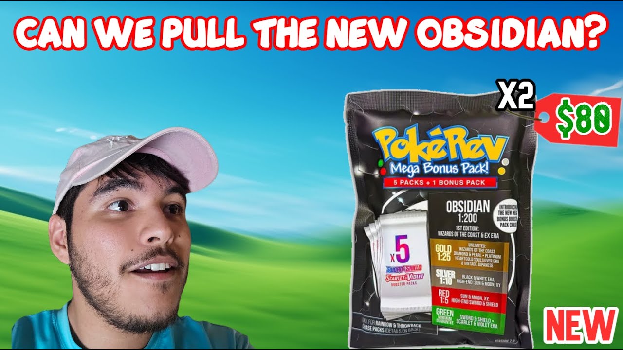 Opening the PokeRev Obsidian Mega Bonus Pack 7.0 - Pack Battle! - YouTube