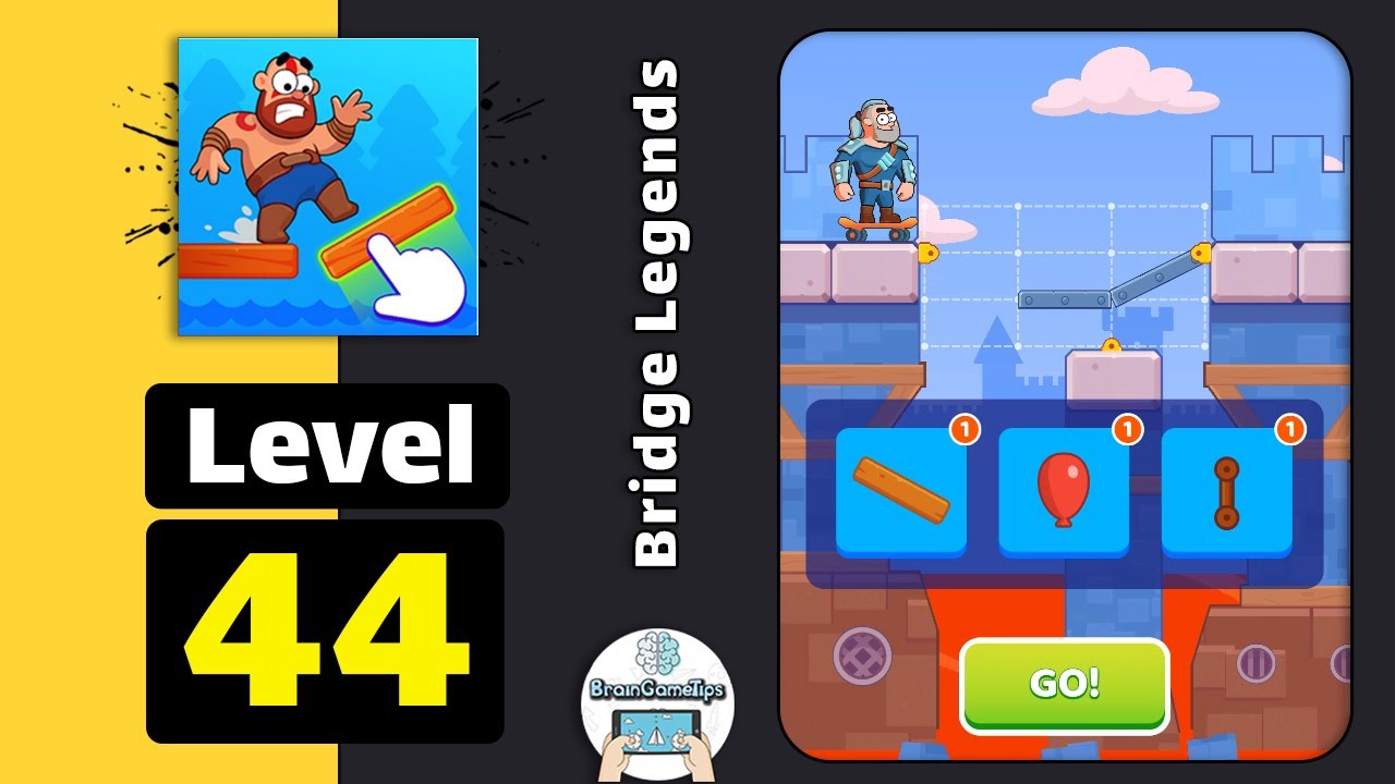 Bridge Legends Level 44 Walkthrough - YouTube