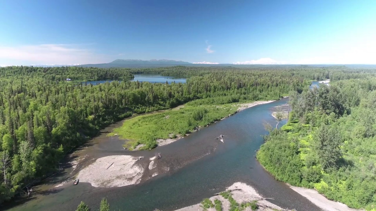 Rust's Flying Service Lake Creek Cabins - YouTube