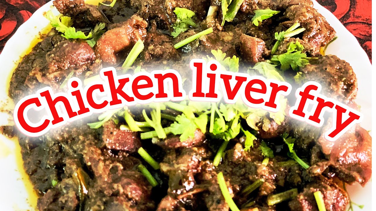 Chicken liver fry/chikken liver roast - YouTube