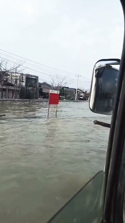 BANJIR ROB LAUT TERBESAR DI PANTURA SEMARANG-DEMAK.#short #fyp #shorts #shortvideo - YouTube