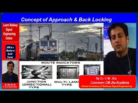 Concepts of Approach & Back Locking ........Railway Signal Engineering ...