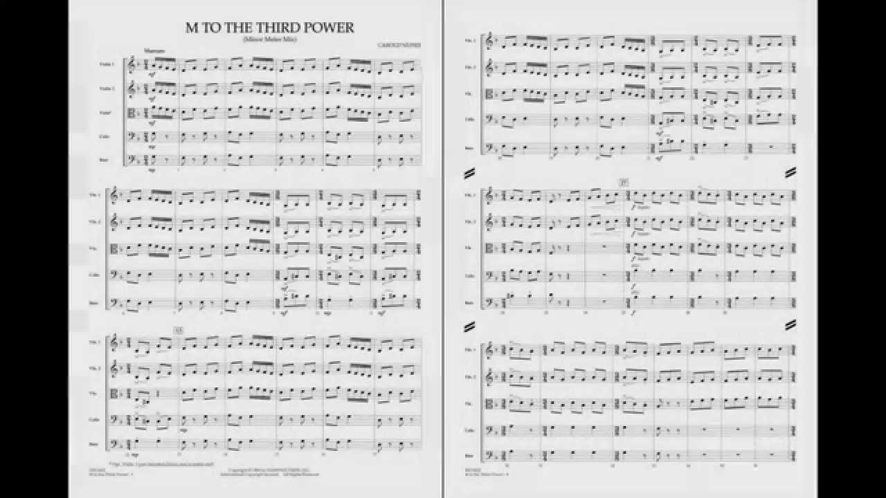 M To The Third Power By Carold Nu ez YouTube