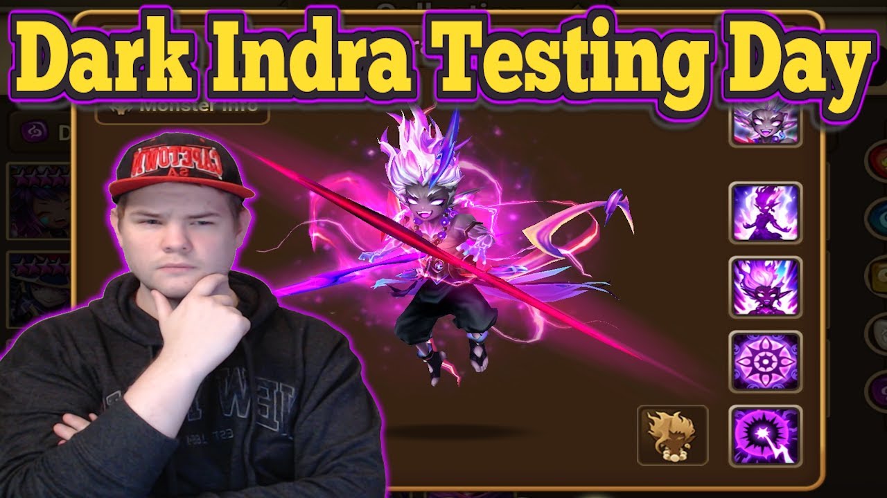 Dark Indra Testing Day - Devaraja - Summoners War - YouTube