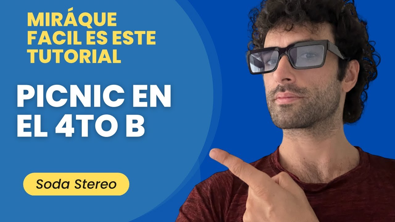 PICNIC EN EL 4to B - Como tocar - Tutorial - - YouTube