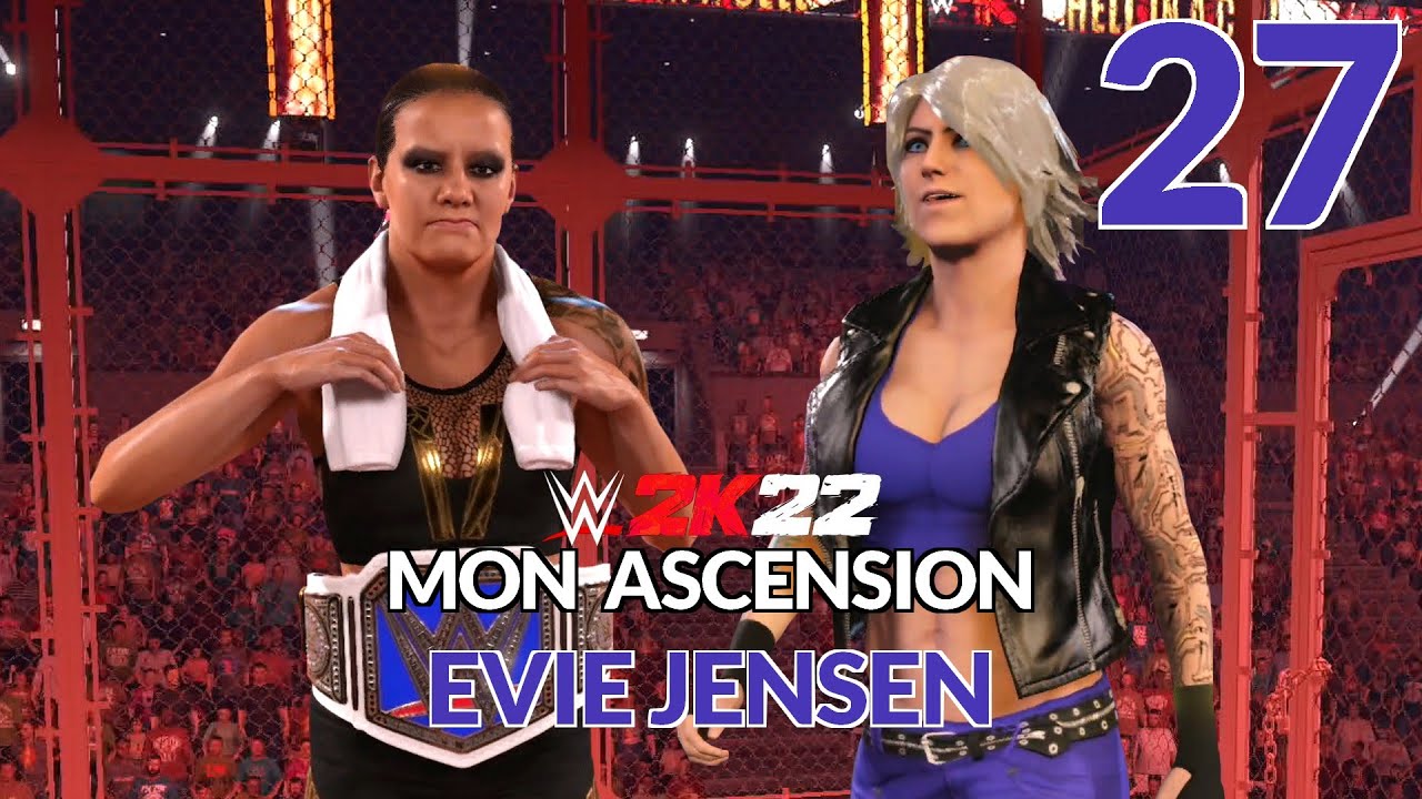 Match Hell in a Cell pour redevenir Championne | WWE 2K22 - Mon ...