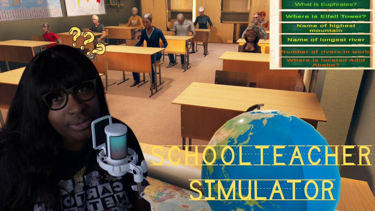 My First Teaching Job | School Teacher Simulator - YouTube