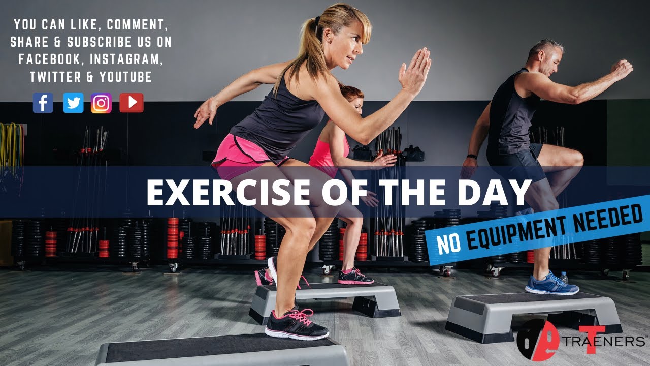 Exercise 🏋️ of the Day | Stay Fit & Healthy | Thursday Workout@Home ...