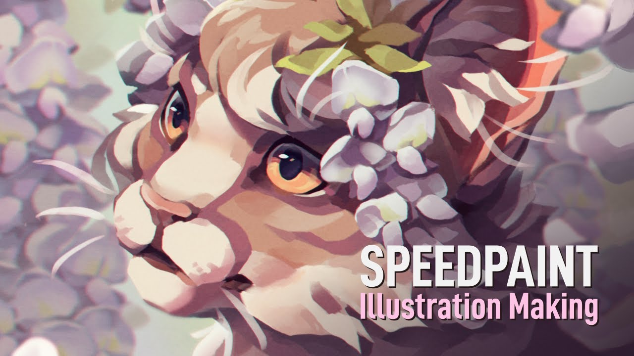 [Speedpaint] Wisterial | Krita Timelapse - YouTube