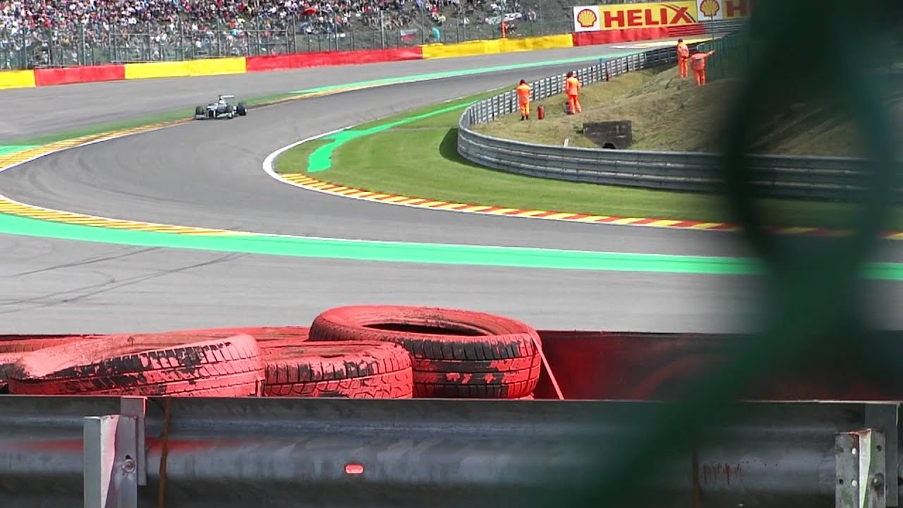 F1 Spa Francorchamps Pouhon - YouTube