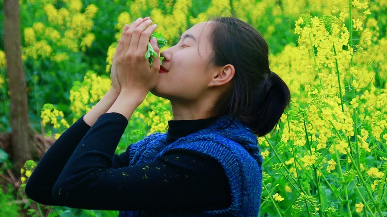 Make Steamed Glutinous Rice Bun in Traditional Way, and Eat with My ...