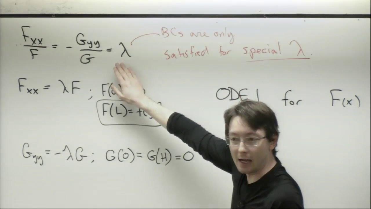 ME565 Lecture 10: Analytic Solution to Laplace's Equation in 2D (on rectangle) - YouTube