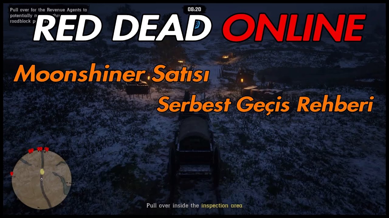 Red Dead Online (Revenue Agents) Serbest Geçiş İzni İle Moonshine Satış ...