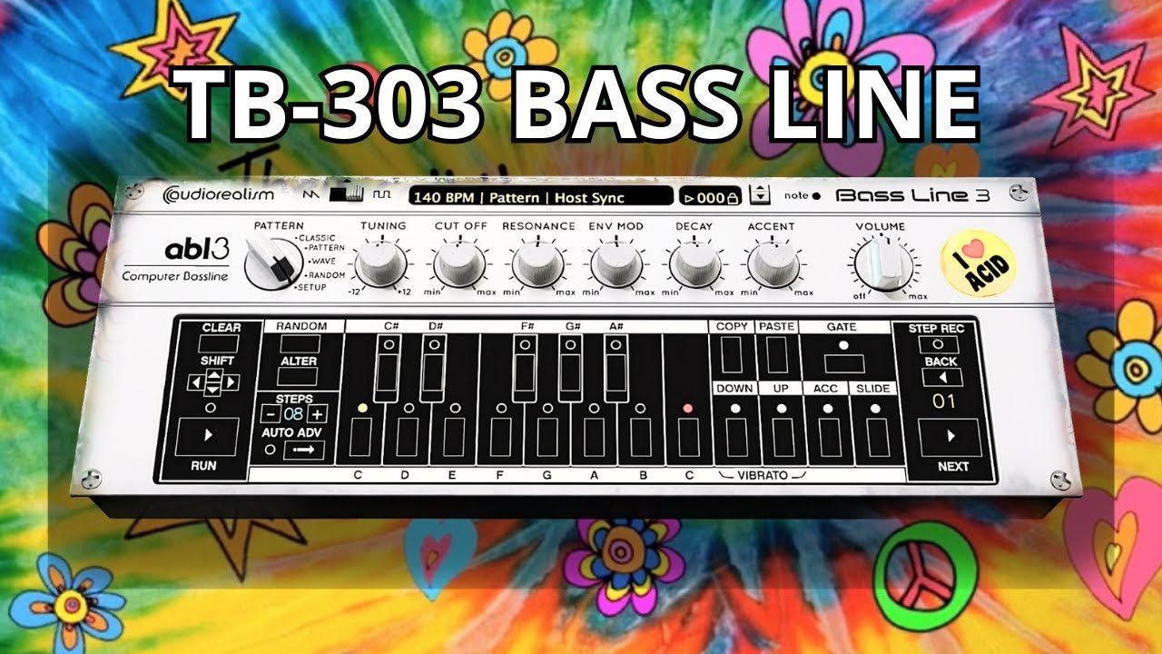 AUDIOREALISM BASS LINE 3 | THE MOST AUTHENTIC TB - 303 EMULATION - YouTube
