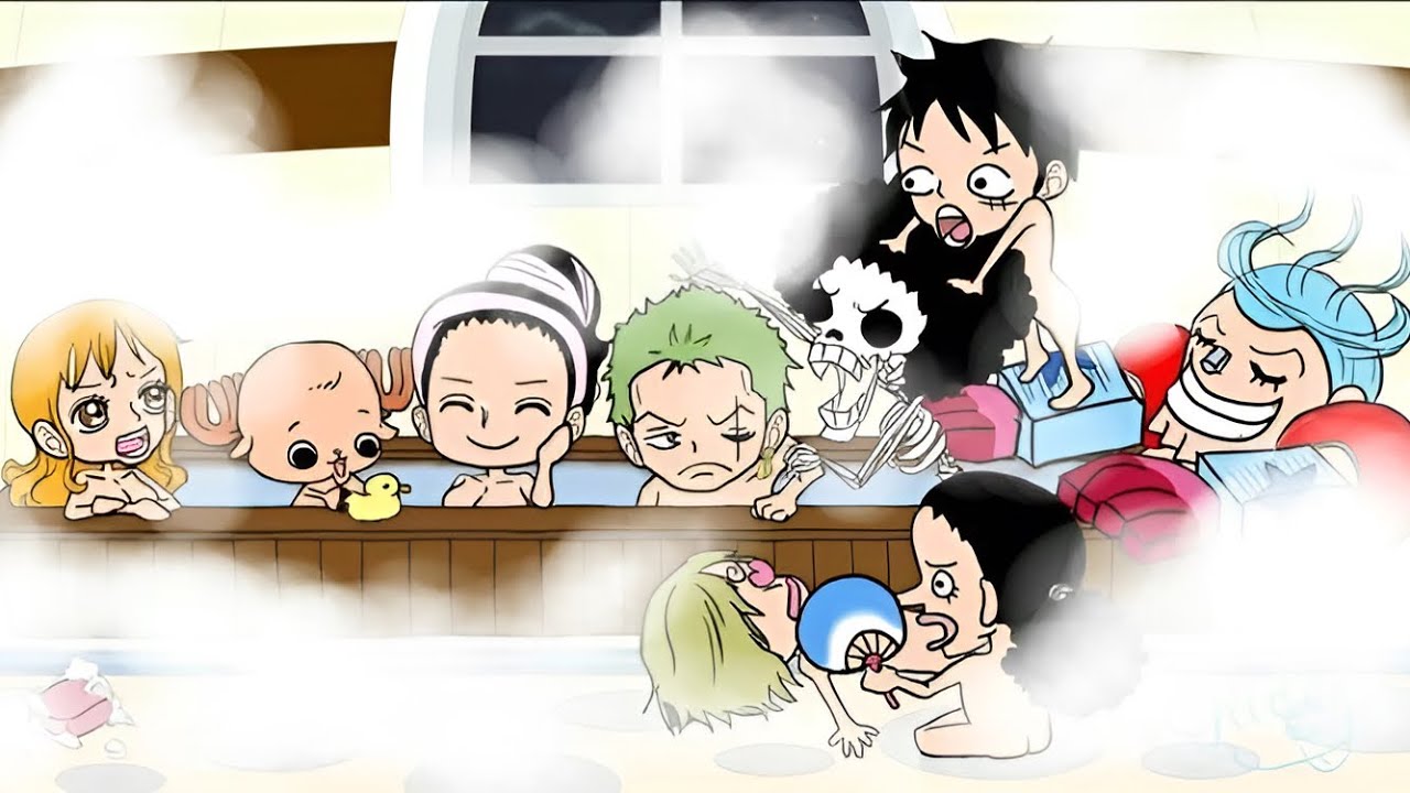 Every One Piece Character in their Childhood Version - YouTube