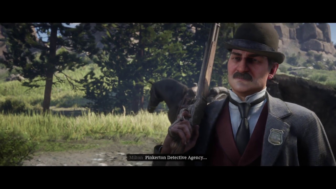 RDR2 ROSS and Agent Milton First Encounter ( Red Dead redemption 2 ...