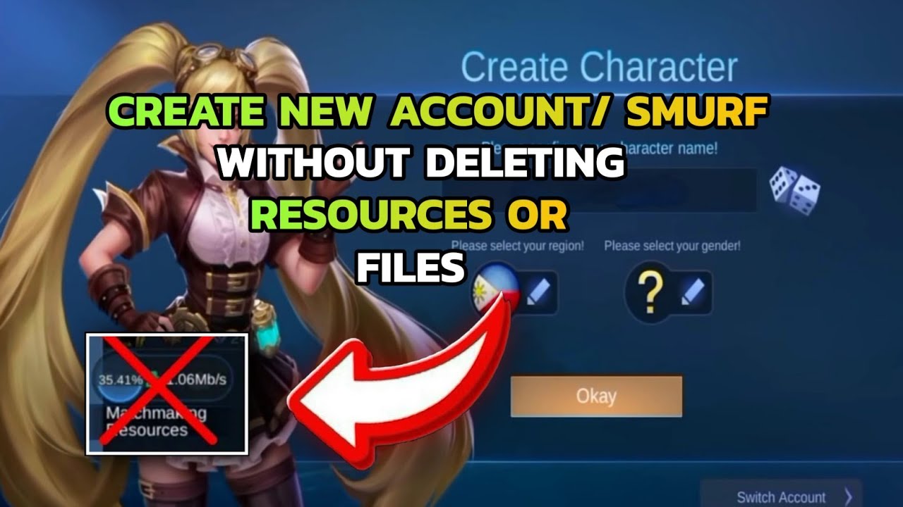 How to Create New Account Without Deleting Resources Or Files in Mobile ...