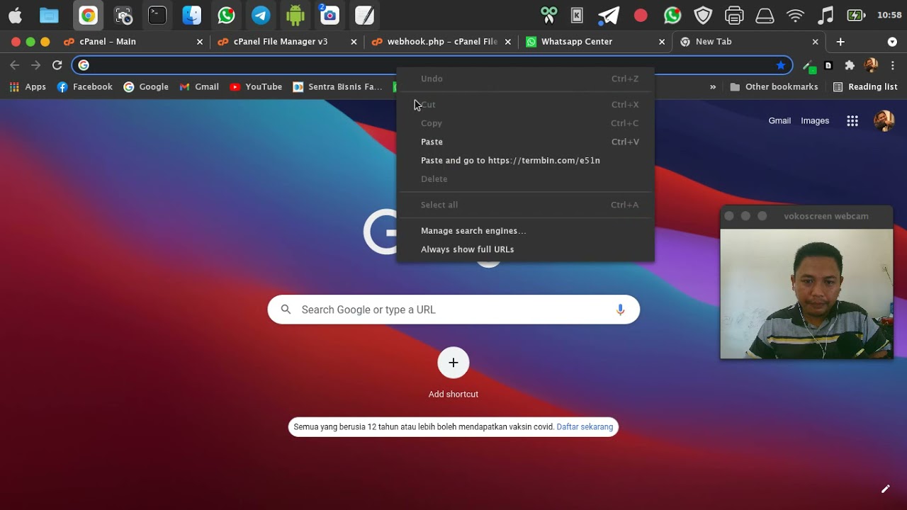 Tutorial membuat bot whatsapp autoreply SLIMS yang terintegrasi WA API ... Tutorial membuat bot whatsapp autoreply SLIMS yang terintegrasi WA API ...