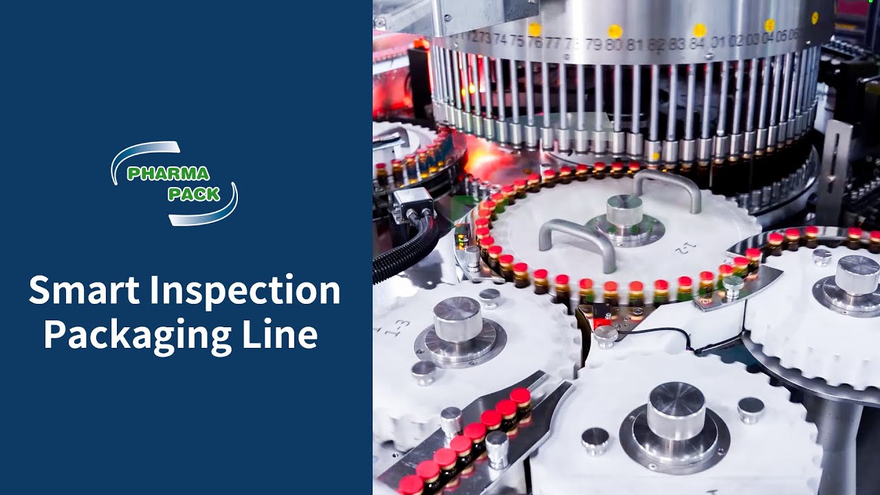 PHARMAPACK | Smart Inspection Packaging Line - YouTube