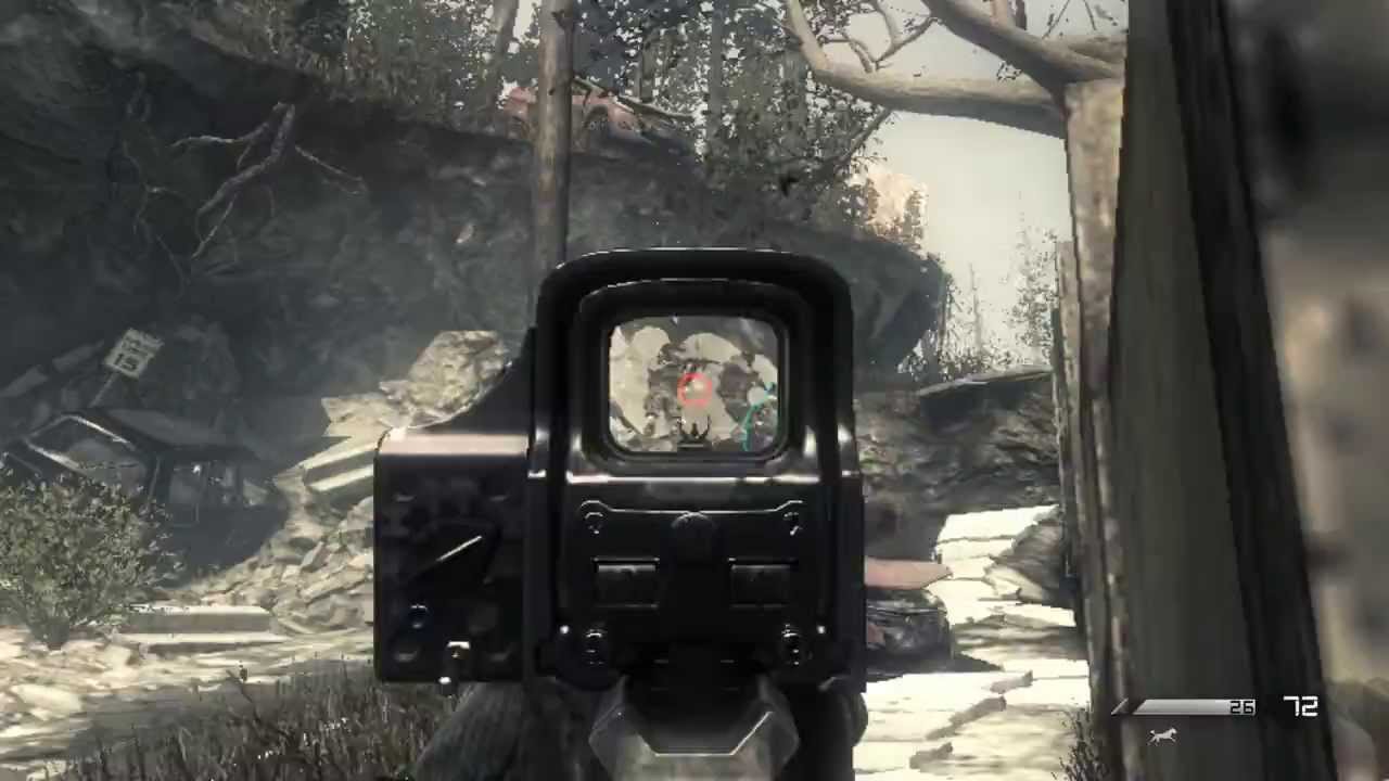 Call of Duty Ghosts - Lowest Settings Gameplay PC - YouTube