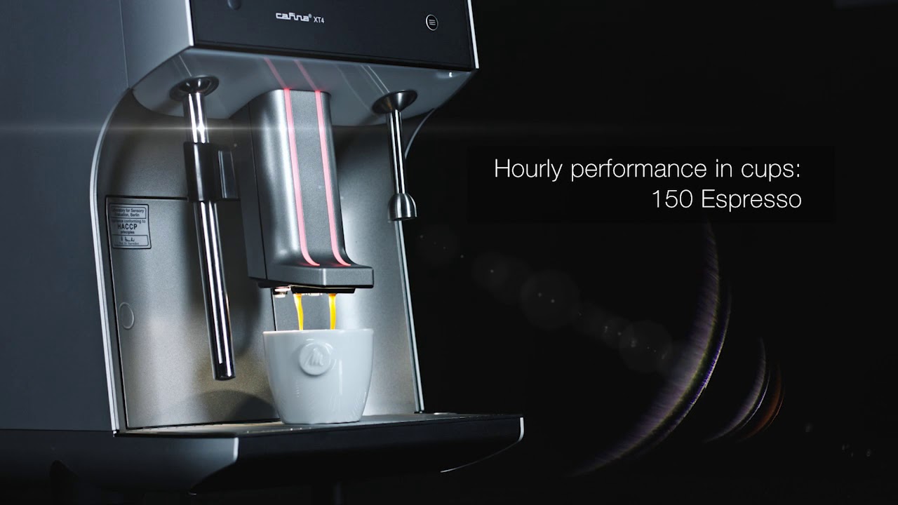 Melitta Cafina XT4 INT - YouTube