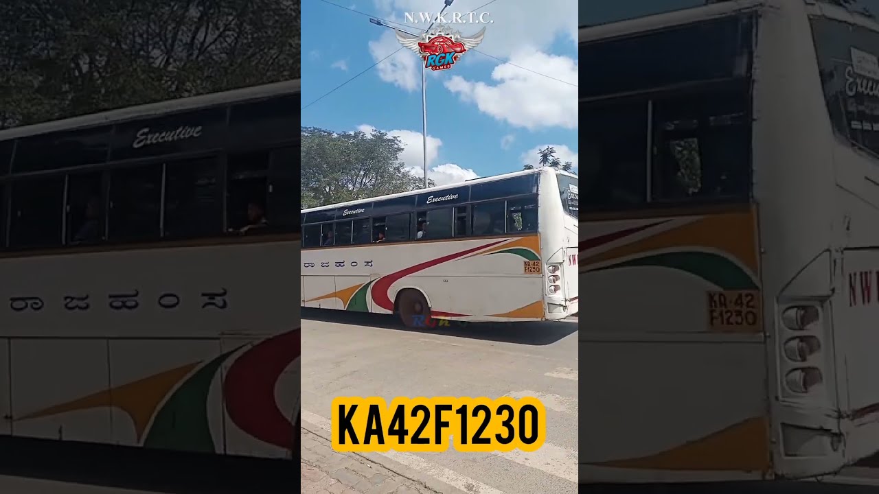 NWKRTC RAJAHAMSA | KA 42 F 1230 | OLD rajahamsa executive BUS |KSRTC ...