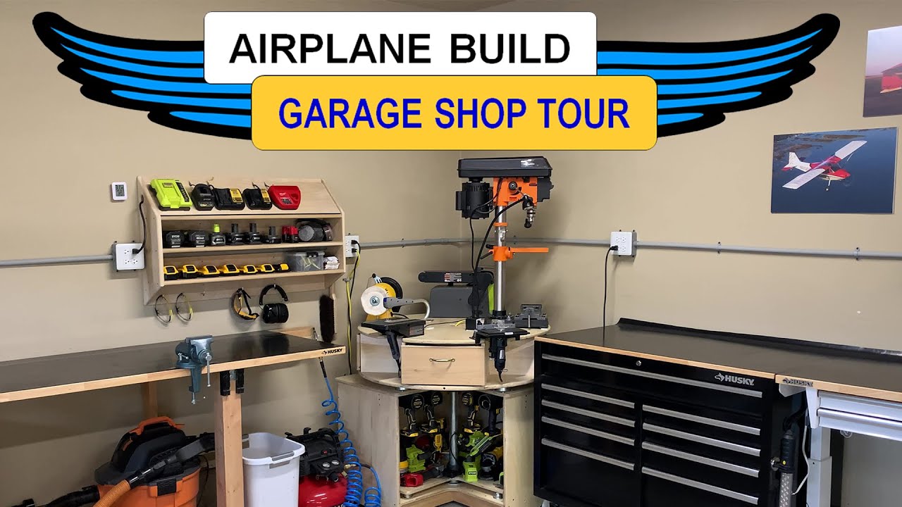 Airplane Build - Garage Shop Tour - YouTube