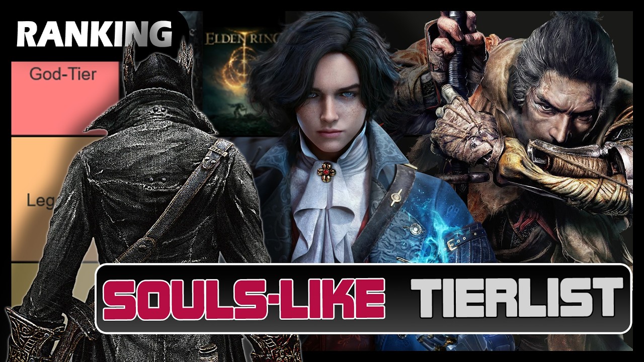 Die BESTEN Souls(-Like) Games im Ranking! | Tierlist - YouTube