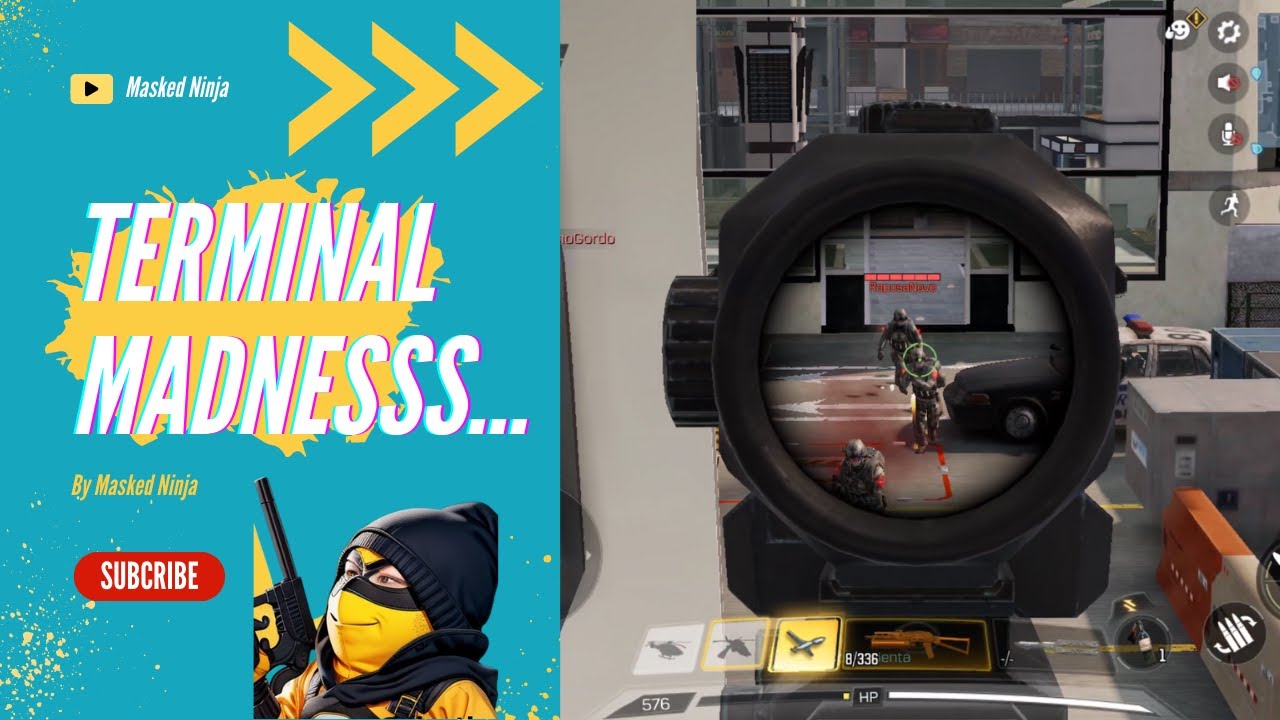 Terminal Takedown: TDM Battle on Terminal Map - Call of Duty Mobile ...