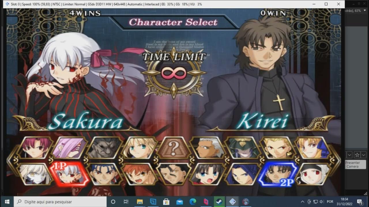 Fate Unlimited Codes Multiplayer Online PvP - YouTube