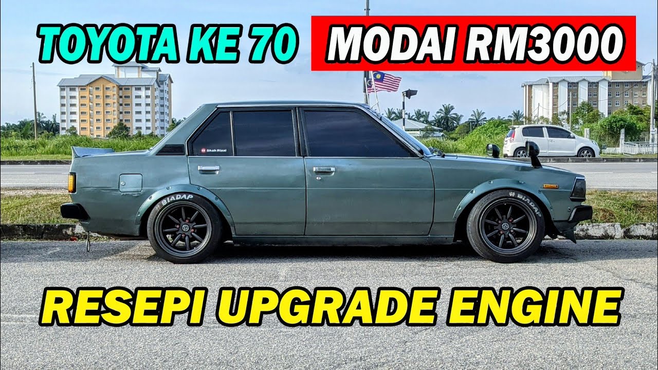 Resepi Upgrade Engine Toyota Ke70 | Modai RM3000 - YouTube