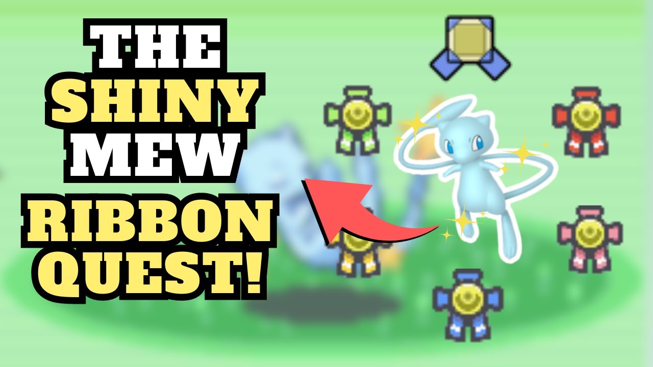The Quest for Shiny RIBBON MASTER Mew - Contests! (Pokemon Emerald ...