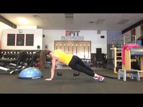 Plank into alternating T plank - YouTube