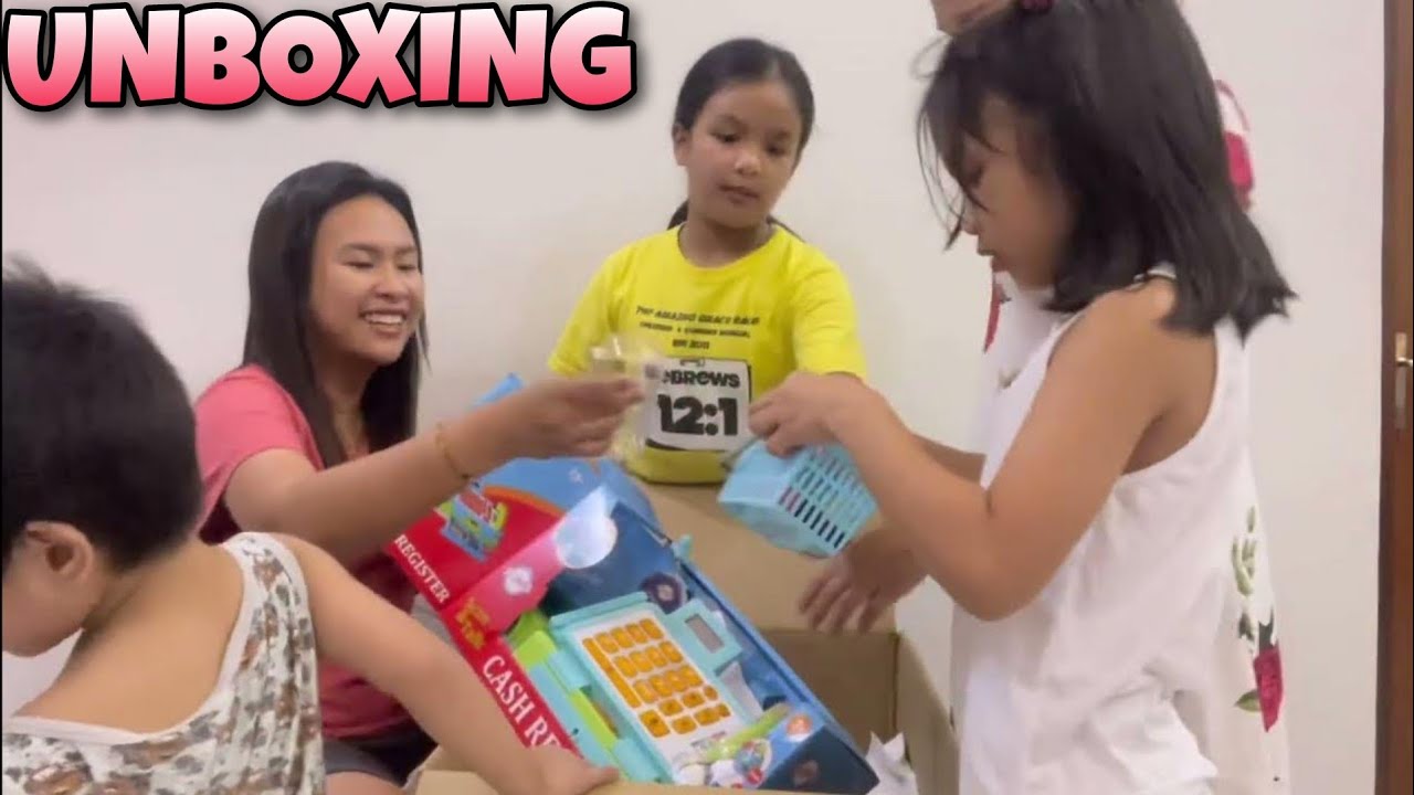 Errands with my Loving Father and Sister | Unboxing Box from Our Nana ...