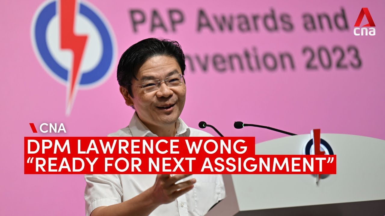 DPM Lawrence Wong: 'I am ready for my next assignment' - YouTube