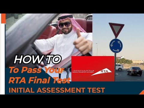 How To Pass RTA Final and Initial Assessment road test Dubai. - YouTube