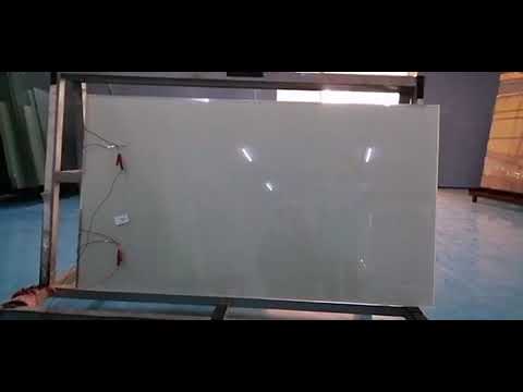 Mirror smart pdlc film glass - YouTube