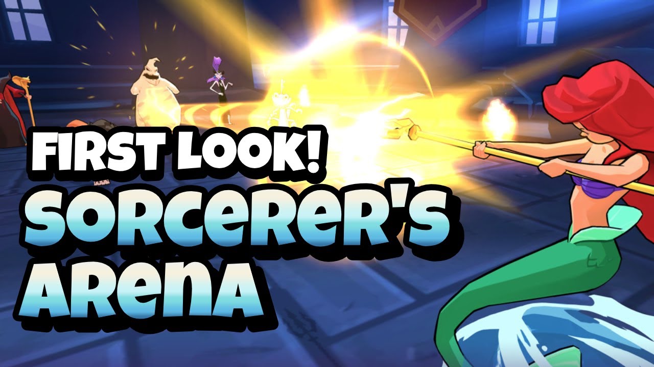 Disney Sorcerer's Arena - First Look - Gameplay and Thoughts - YouTube