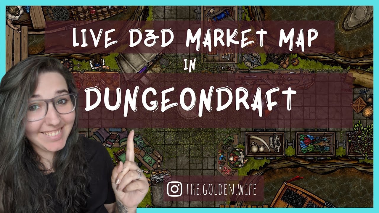 DungeonDraft Market Build // D&D RPG Maps - YouTube