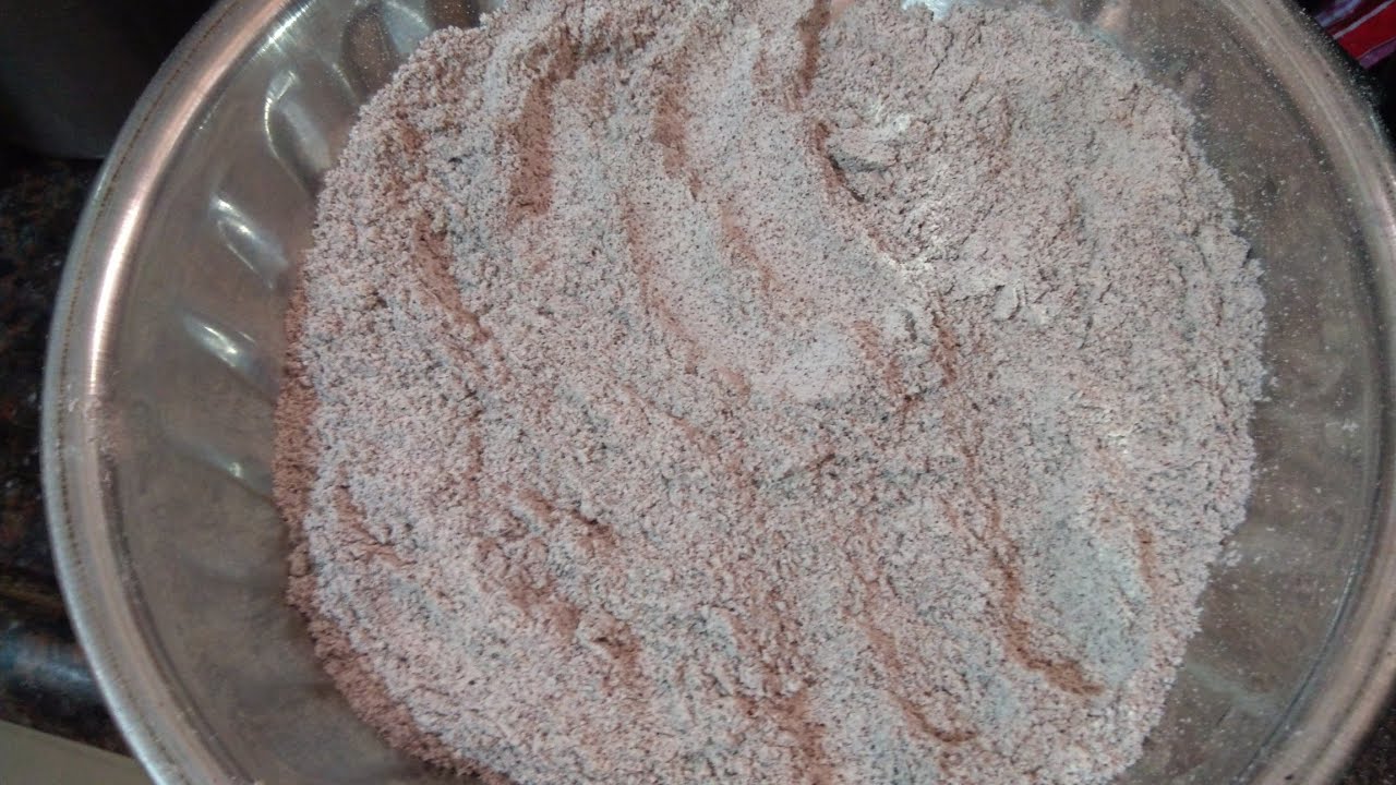 రాగి పిండి| Ragi powder at home| Ragi malt powder - YouTube
